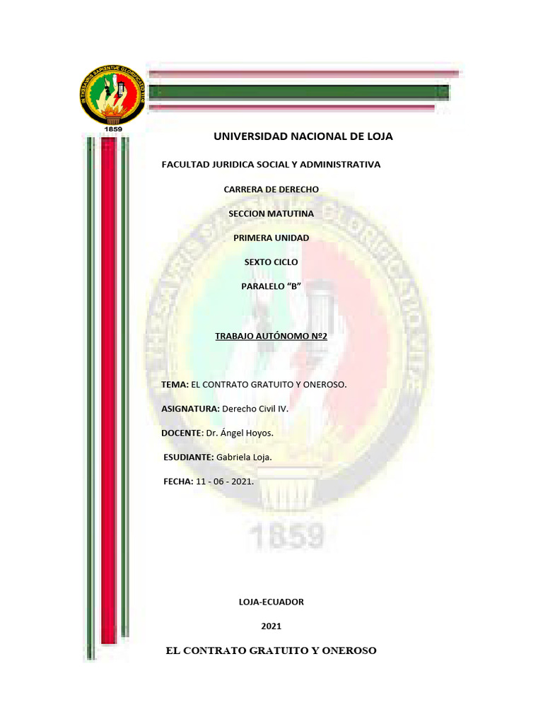 Tarea Dos - Derecho Civil | PDF | Derecho empresarial | Derecho contractual