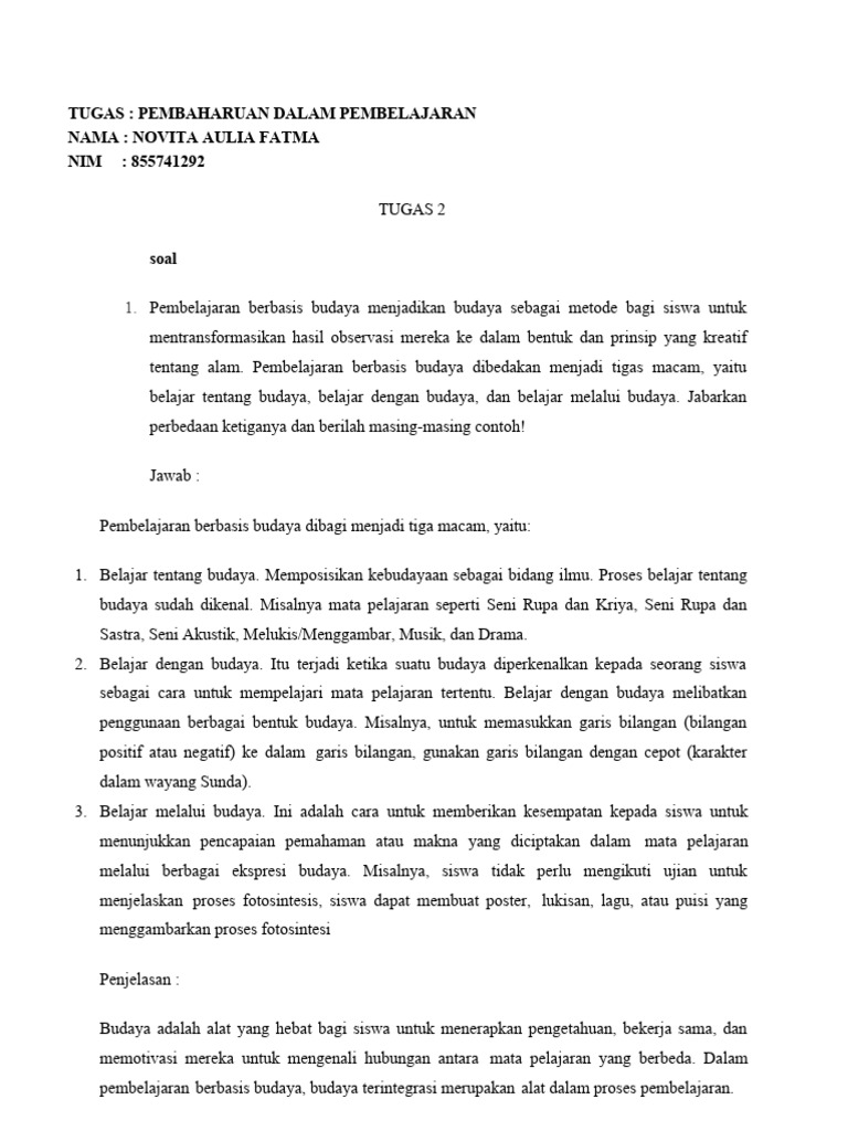 Tugas 2 Novita Aulia | PDF