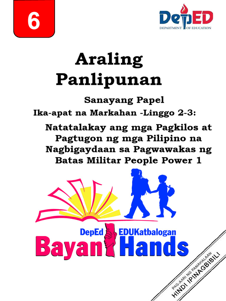 AP-6 q4 Las Week2-3 | PDF