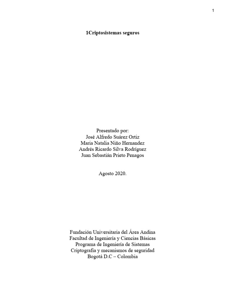 Criptosistemas Seguros | PDF | Transport Layer Security | Clave (criptografía)