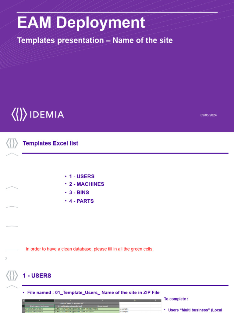 EAM Templates Bogota | PDF | Printer (Computing) | Office Equipment