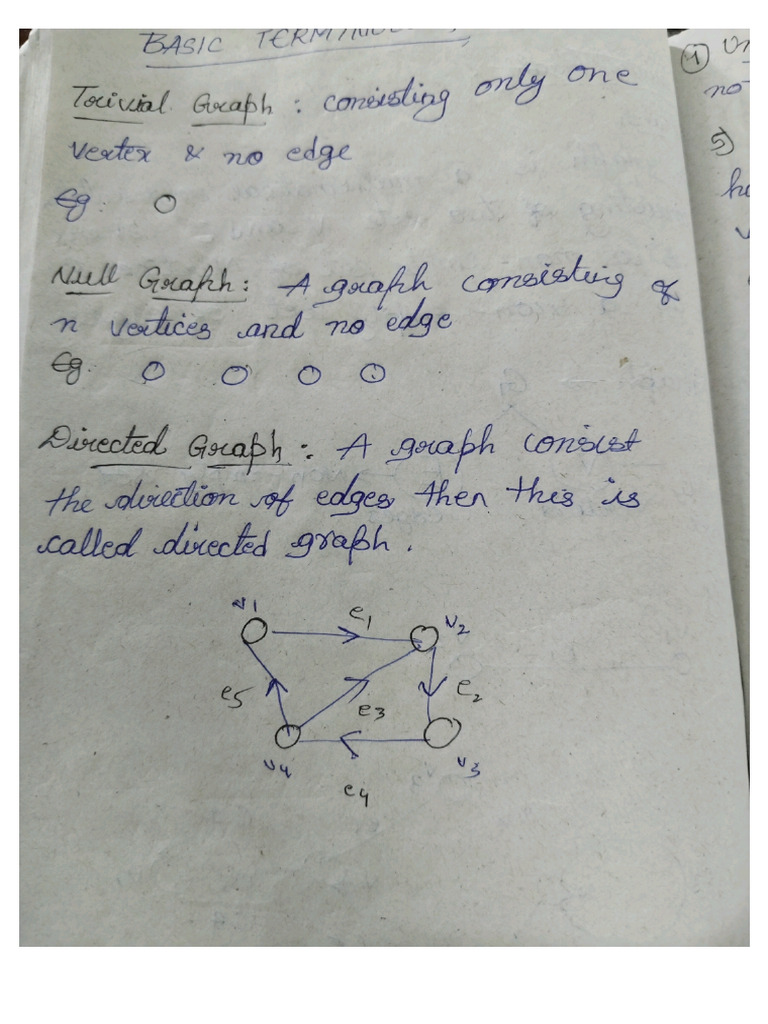 Unit 5 Graph Theory | PDF