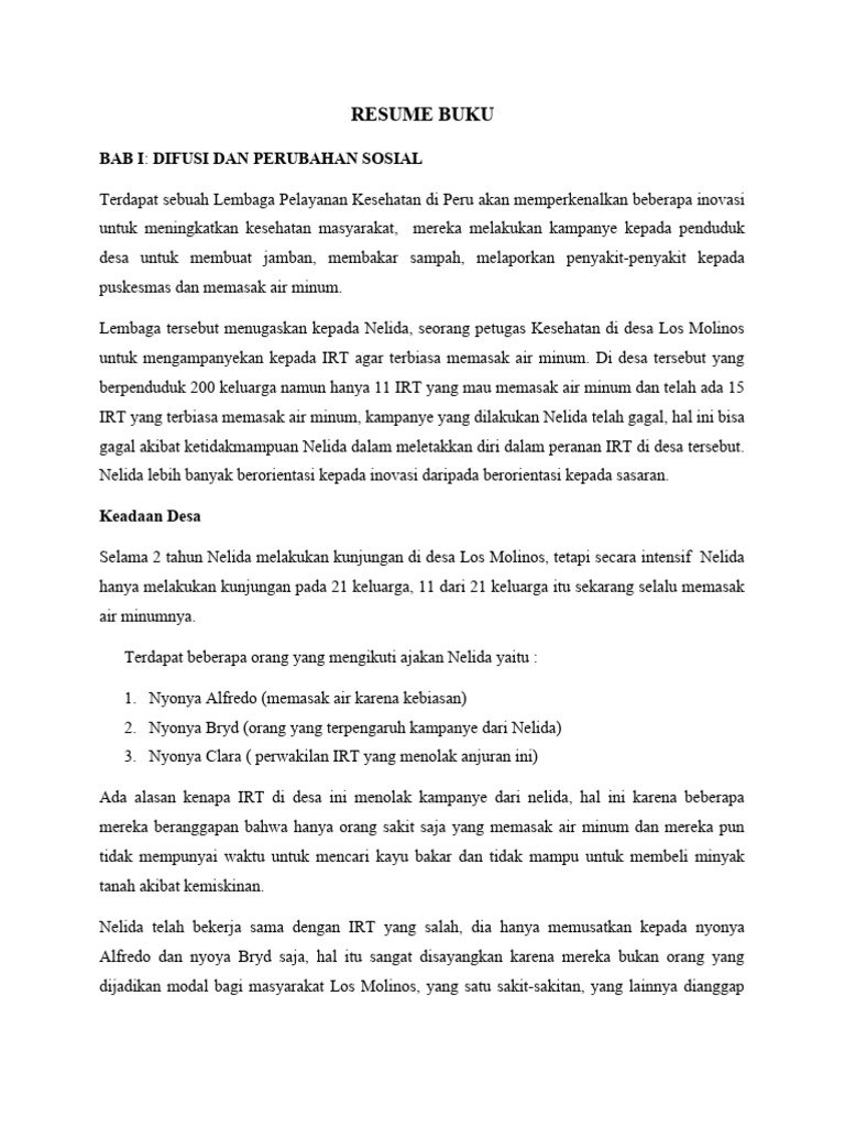 Resume Buku. | PDF