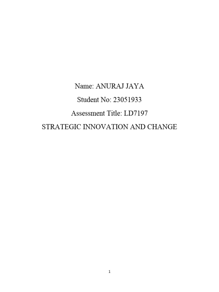 Nvidia Doc | PDF | Strategic Management | Change Management