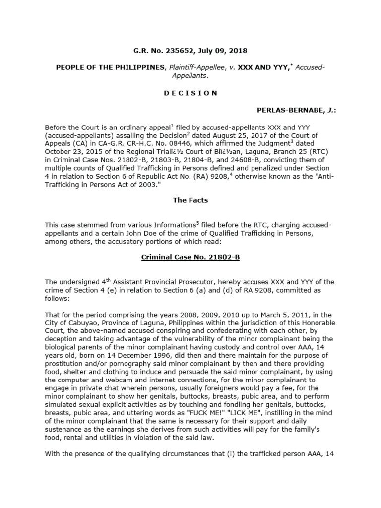 Title 9 Cases Crim | PDF | Kidnapping | Sexual Slavery
