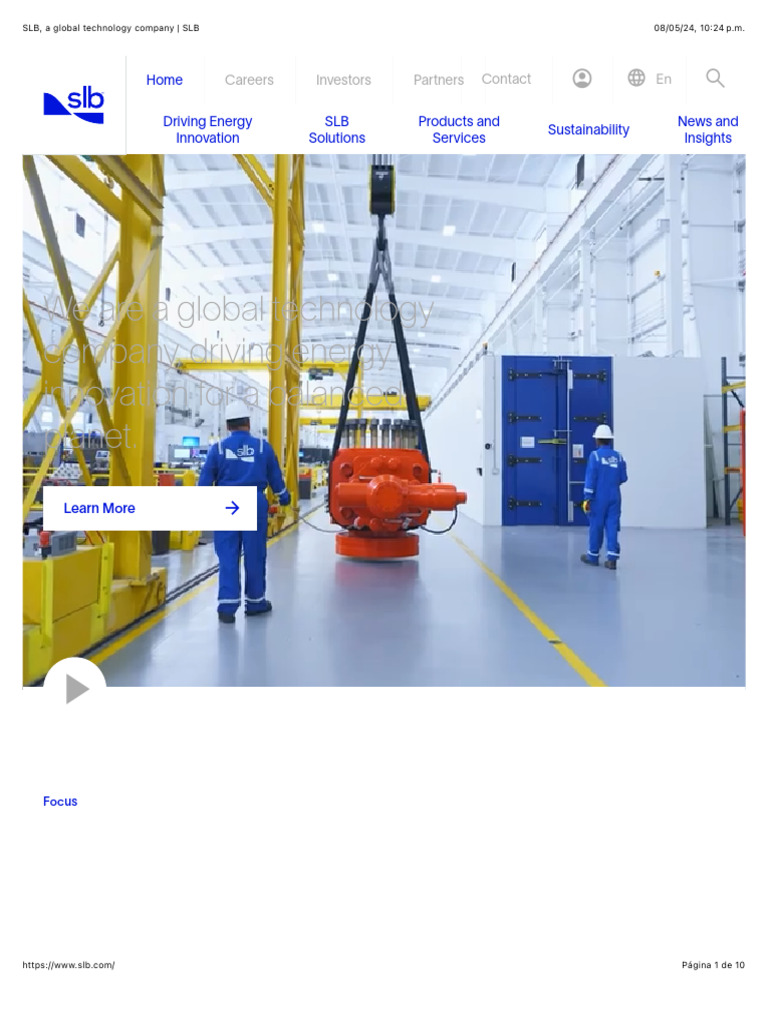 SLB, A Global Technology Company - SLB | Download Free PDF | Climate ...