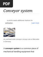 2D Drawing Assembly Conveyor System | PDF