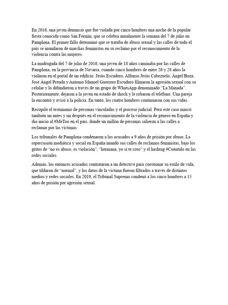 Resumen Yo Si Te Creo | PDF