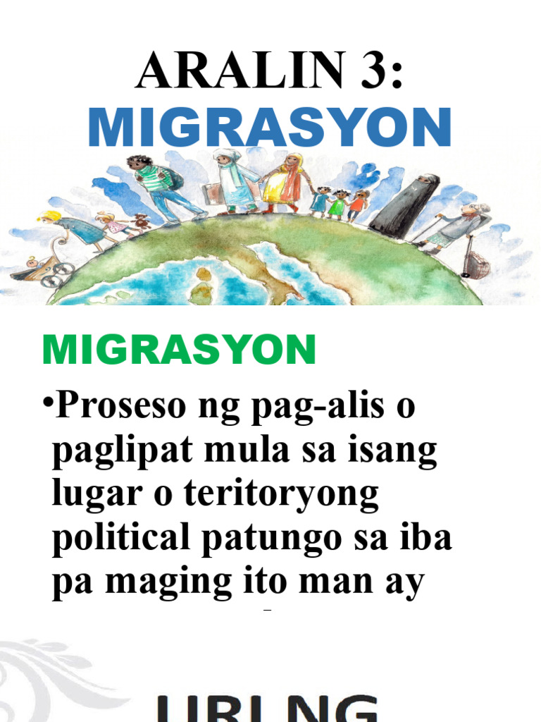 4week3 Migrasyon Odl | PDF