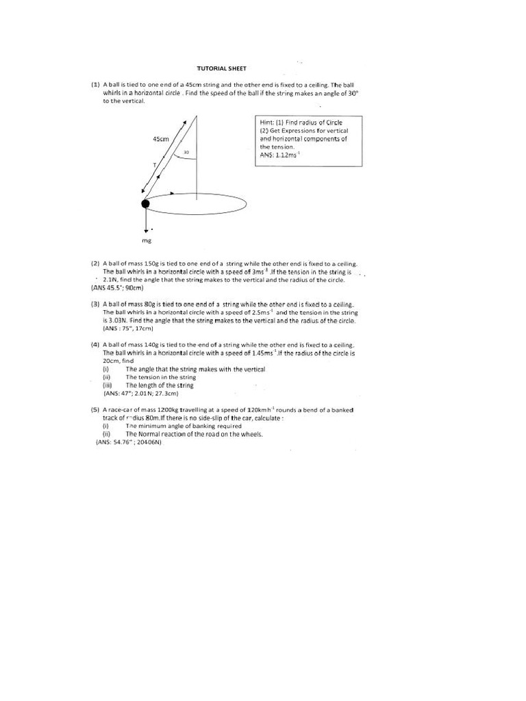 Circular Motion 3 | PDF