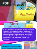 Assessment - Essential Elements of Portfolio | PDF | Pedagogy | Teaching