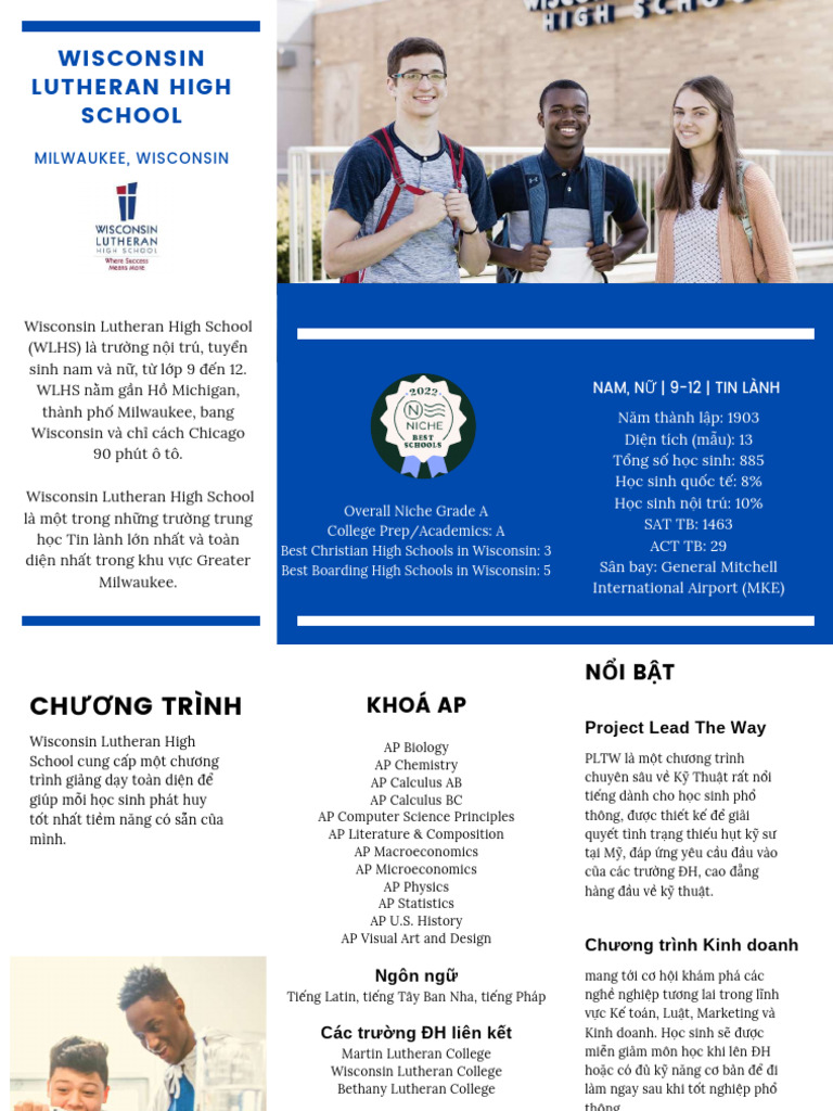 WI - Wisconsin Lutheran High School - Viewbook | PDF