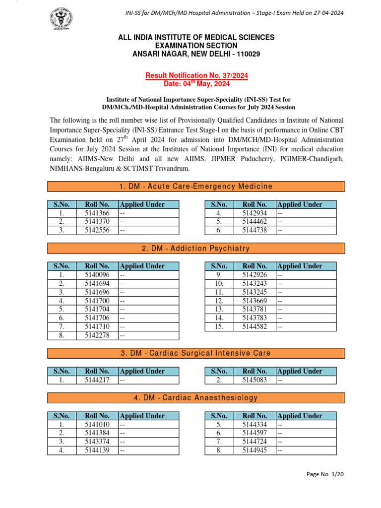 DMJL24 Stage 1 RSL Qall Net | PDF | Doctor Of Medicine | Pediatrics