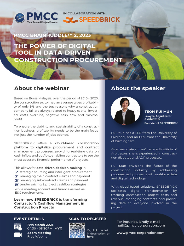 PMCC BrainHuddle™ 2 2023 - The Power of Digital Tool in Data-Driven ...