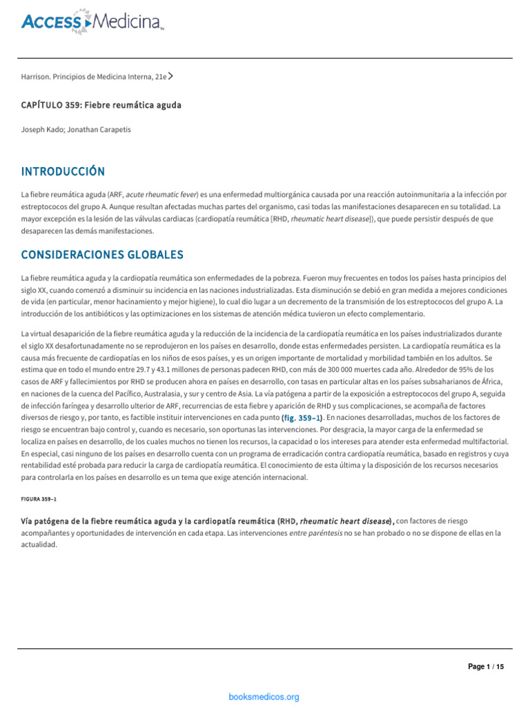 Harrison Fiebre Reumática 21e | PDF | Sistema inmune | Anticuerpo