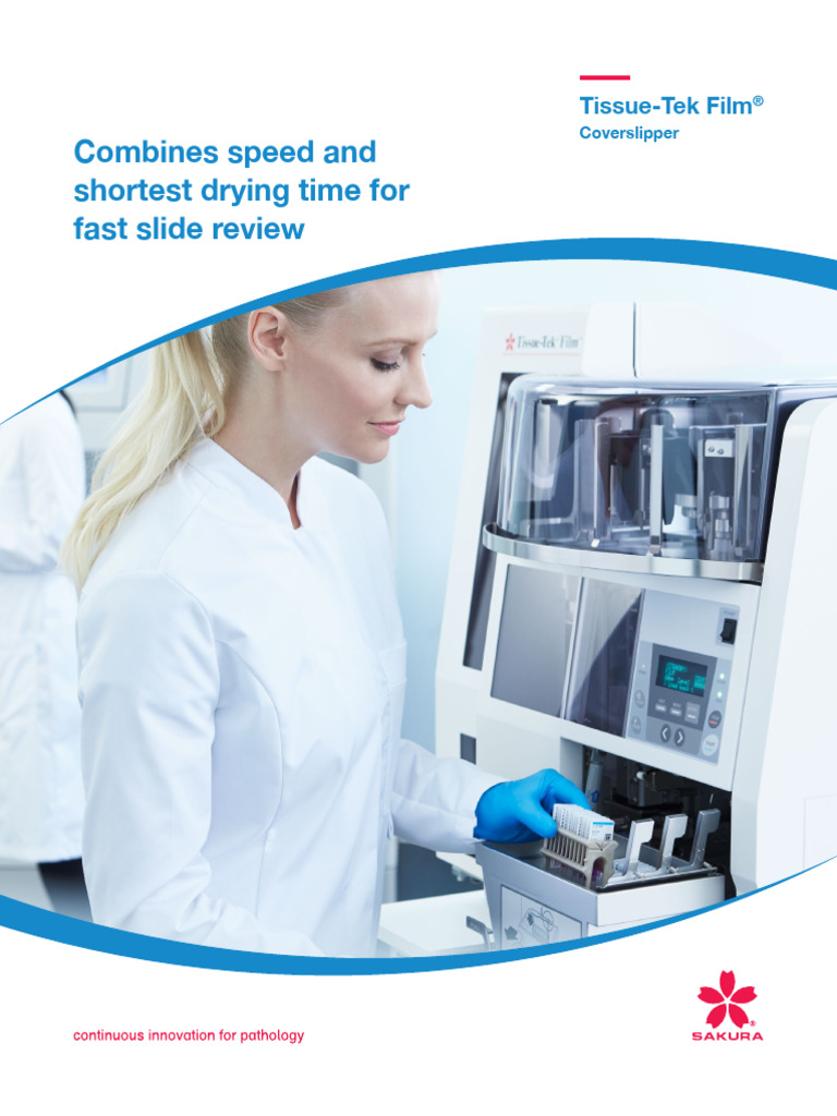 01 Rev A Brochure Tissue Tek Film Coverslipper | PDF