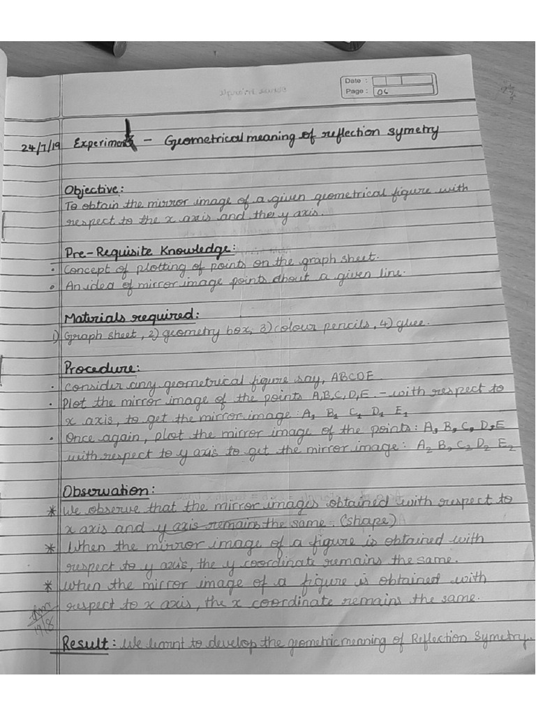 Class 9 Math Lab Record Write Up | PDF