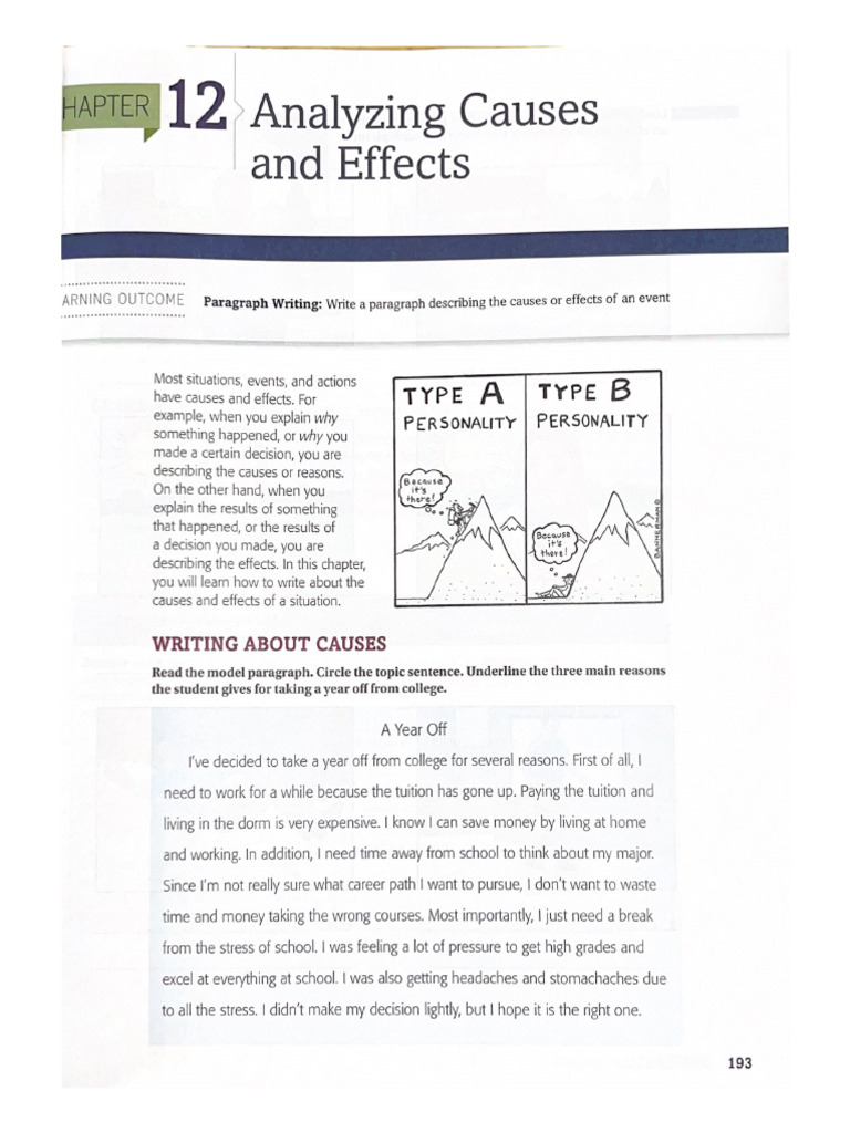 112 Analyzing Causes | PDF