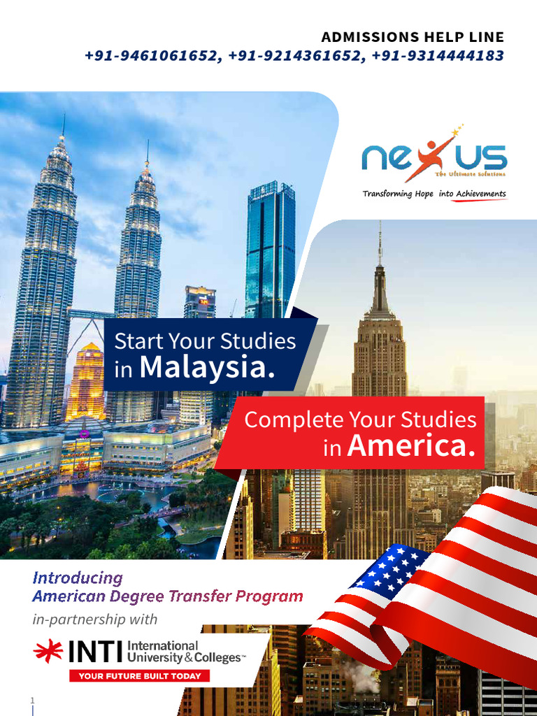 Nexus INTI Brochure - 2024 | PDF | Cost Of Living | Engineering
