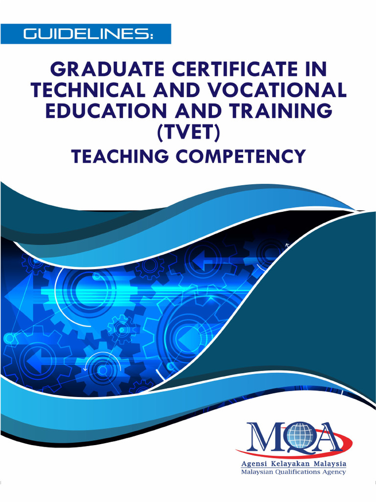 Guidelines Graduate Certificate in TVET Teaching Competency - Oct 2021 | Download Free PDF ...