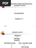 Instrumentation Project Documentation & Execution Ch.3 Documents To Be ...