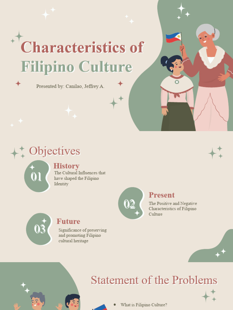 Characteristic of Filipino Culture | PDF | Philippines | Social Psychology