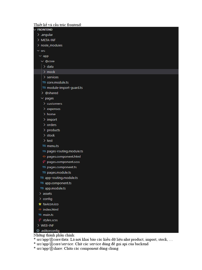 Thiết kế và cấu trúc frontend | PDF