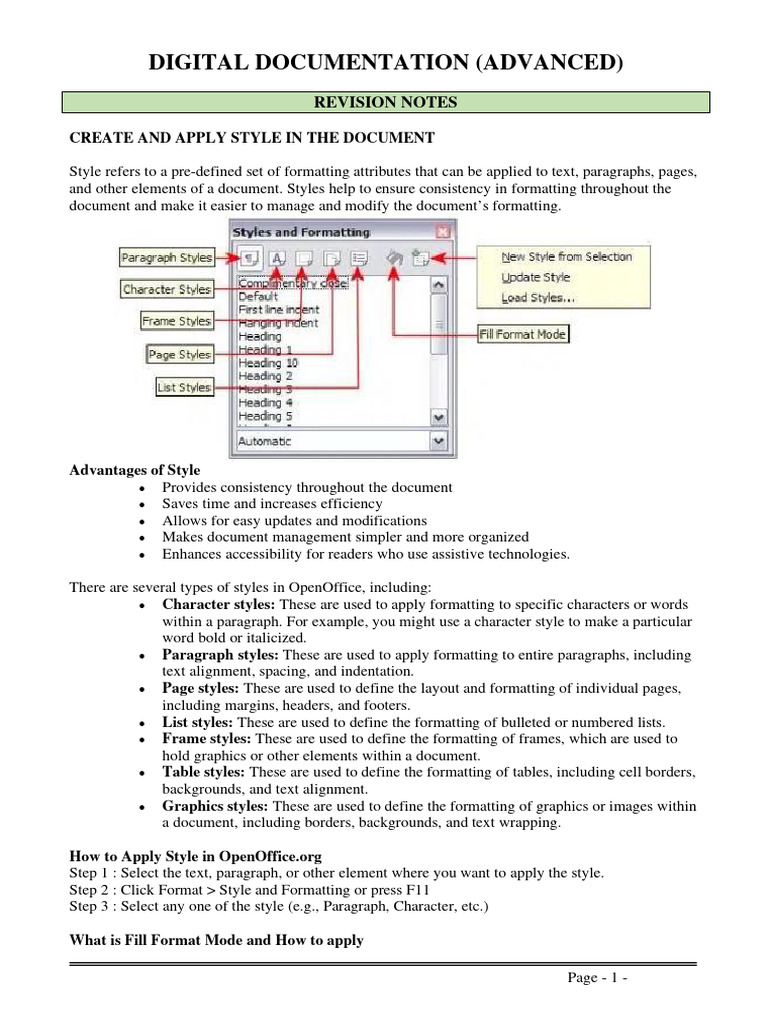 Digital Documentation Advanced Revision Notes | Download Free PDF ... Digital Documentation Advanced Revision Notes | Download Free PDF ...