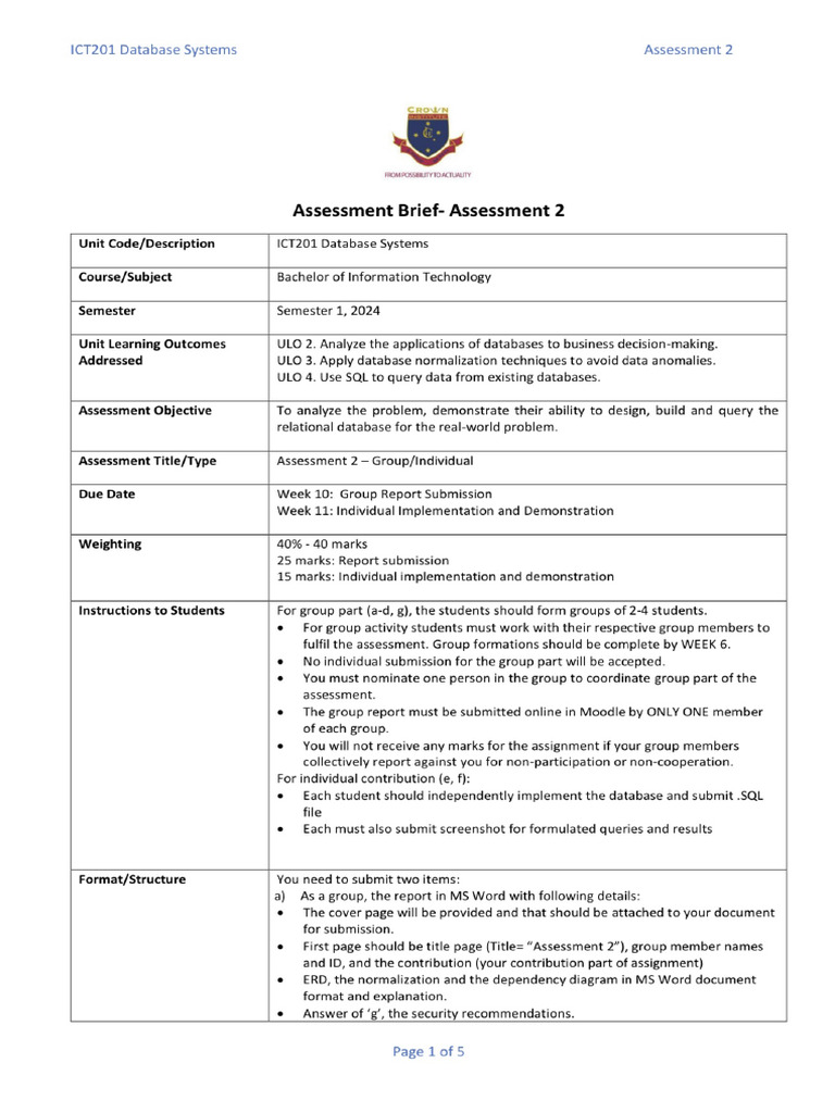 Assessment 2 | PDF