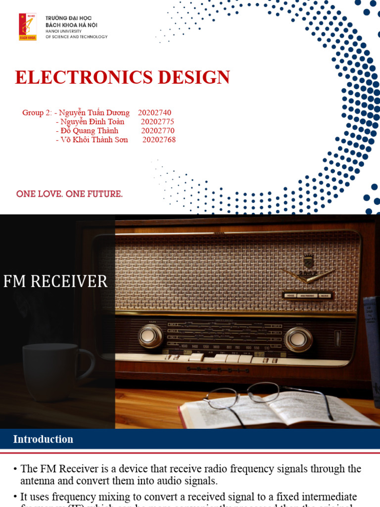 Group2 FM Receiver Design | PDF | Amplifier | Frequency Modulation