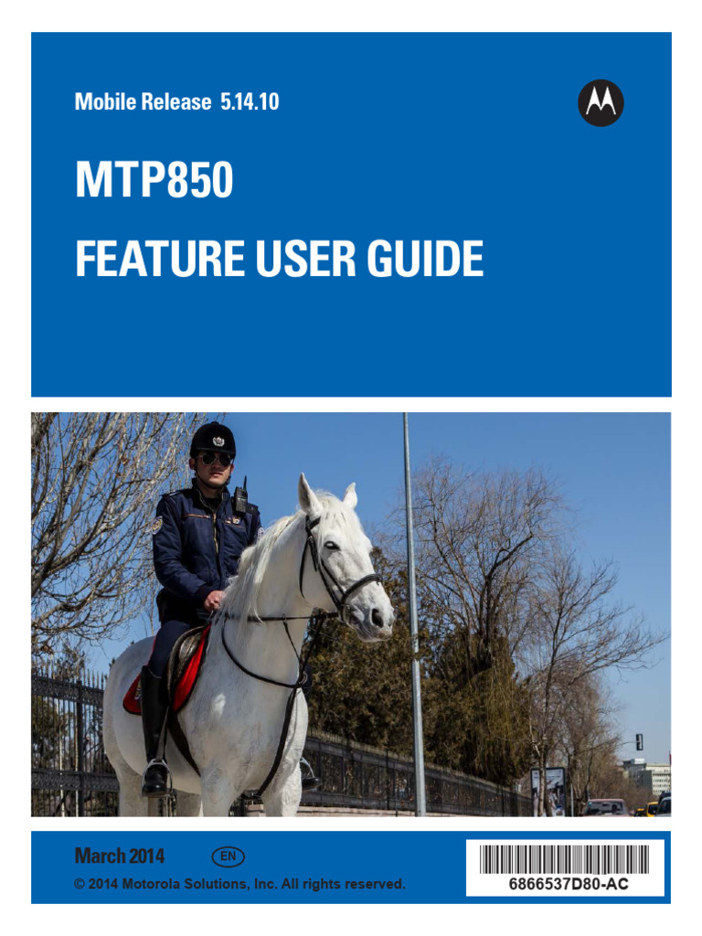 MTP850 Feature User Guide | PDF | Icon (Computing) | Personal ...