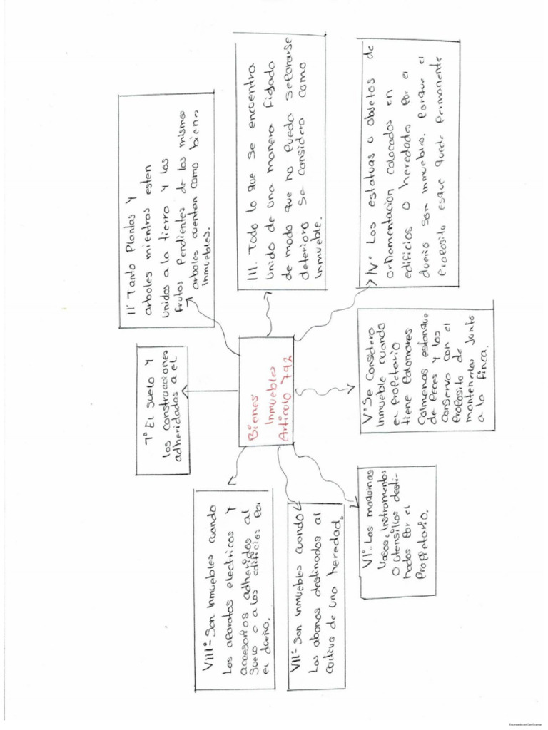 Bienes y Sucesiones Tarea Mapa | PDF