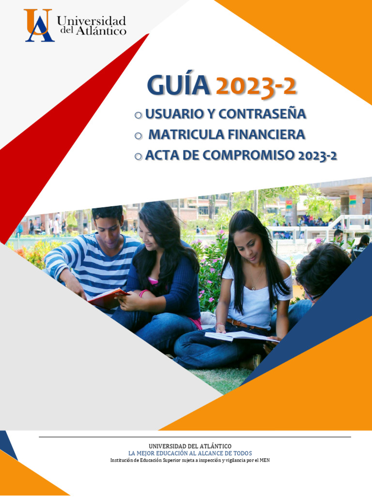 GUIA USUARIO Y CONTRASENA 2023 2 FINAL Ok | PDF | Contraseña | Educación más alta