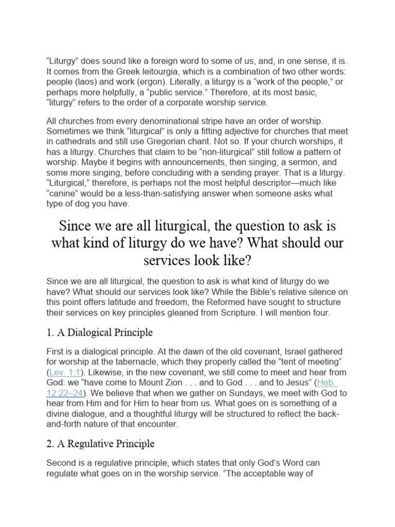 Liturgy | PDF | Liturgy | Confession (Religion)