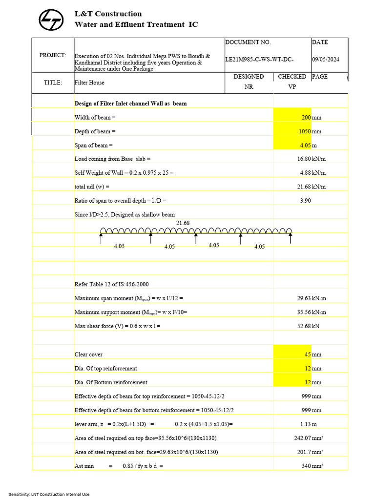 2) Channels design | PDF | Beam (Structure) | Mechanical Engineering