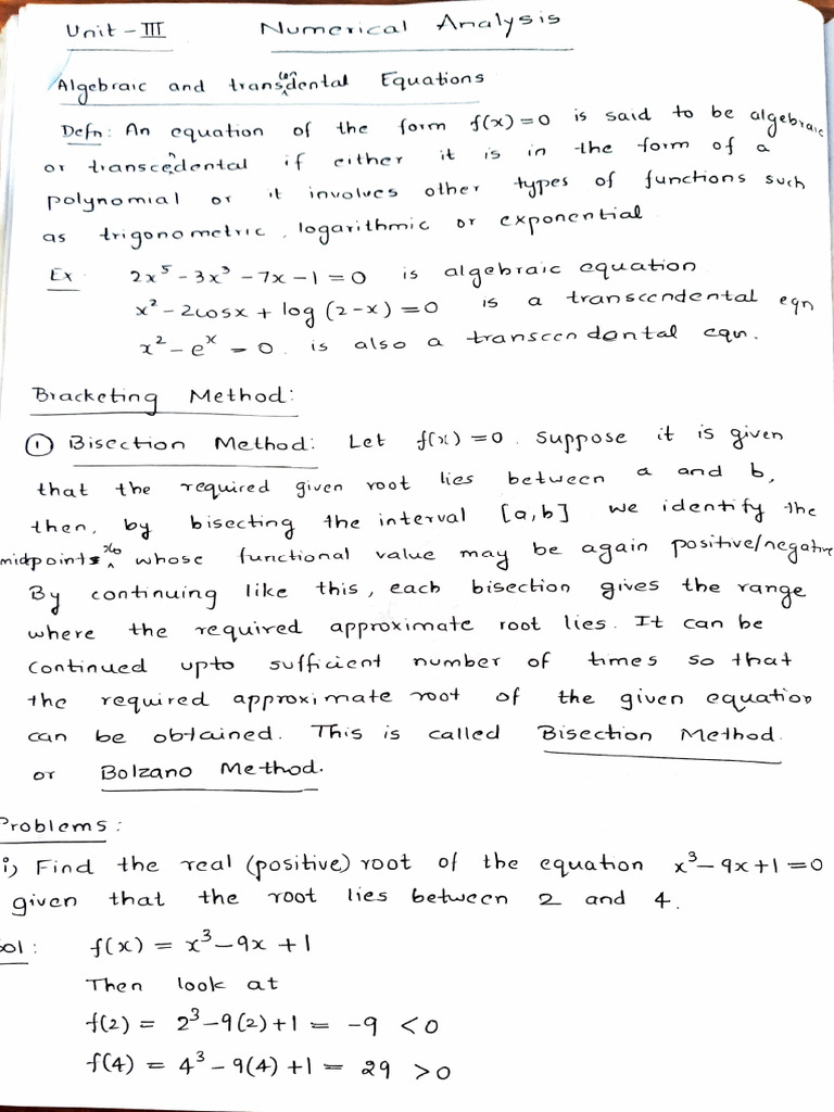 Maths Unit3 Sem8 | PDF
