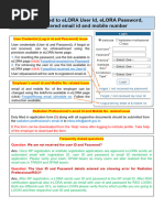 Common Functionalities of eLORA System: Guidelines | PDF | Password ...