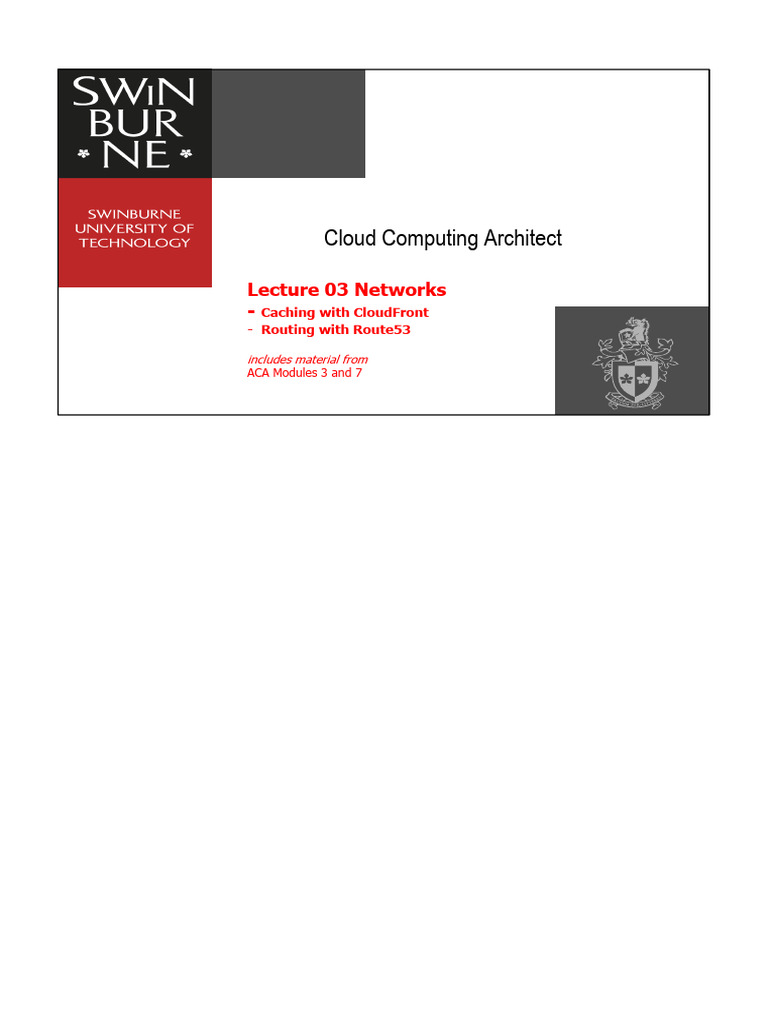 Lecture03 Network Caching and Routing - UGv1.1 | PDF | Domain Name System | Networking