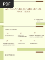 Pontics in Fixed Partial Denture | PDF | Dentures | Mouth