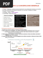 Cours D'oncologie Medicale | PDF | Oncologie | Cancer