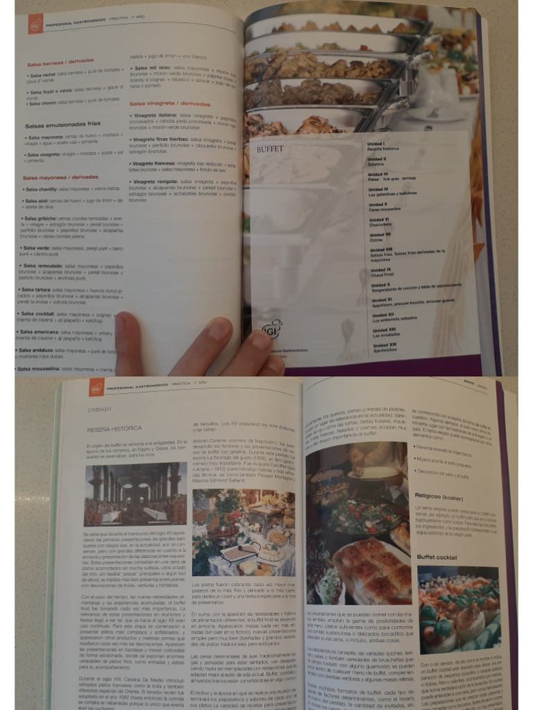 IGI Buffet 1er Año Cocinero Profesional | PDF