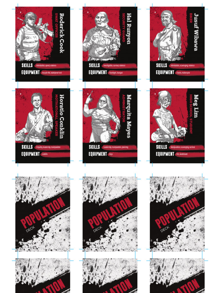 Zombie World Character Roles Guide | PDF