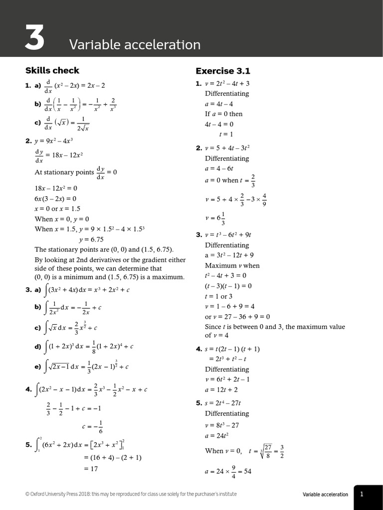 Com MSol C3 | PDF | Mathematical Analysis | Physical Quantities