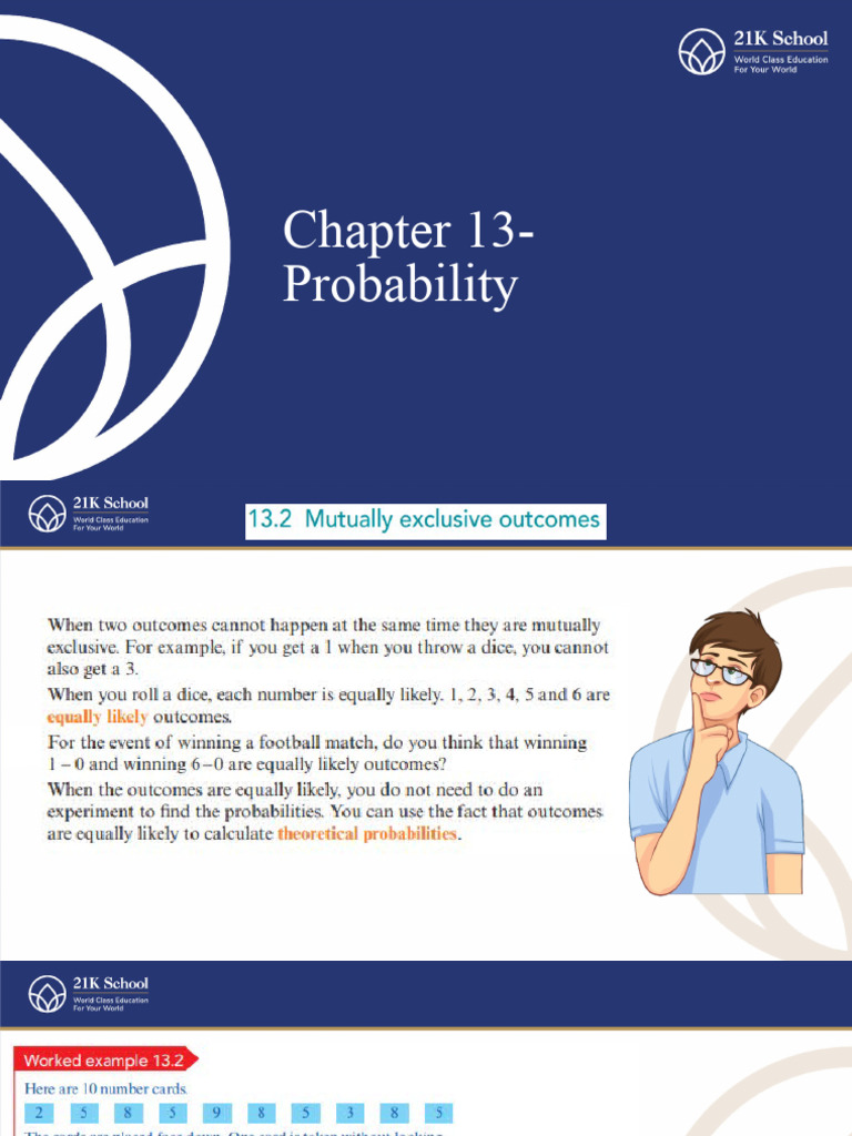 Chapter 13-Probability | PDF