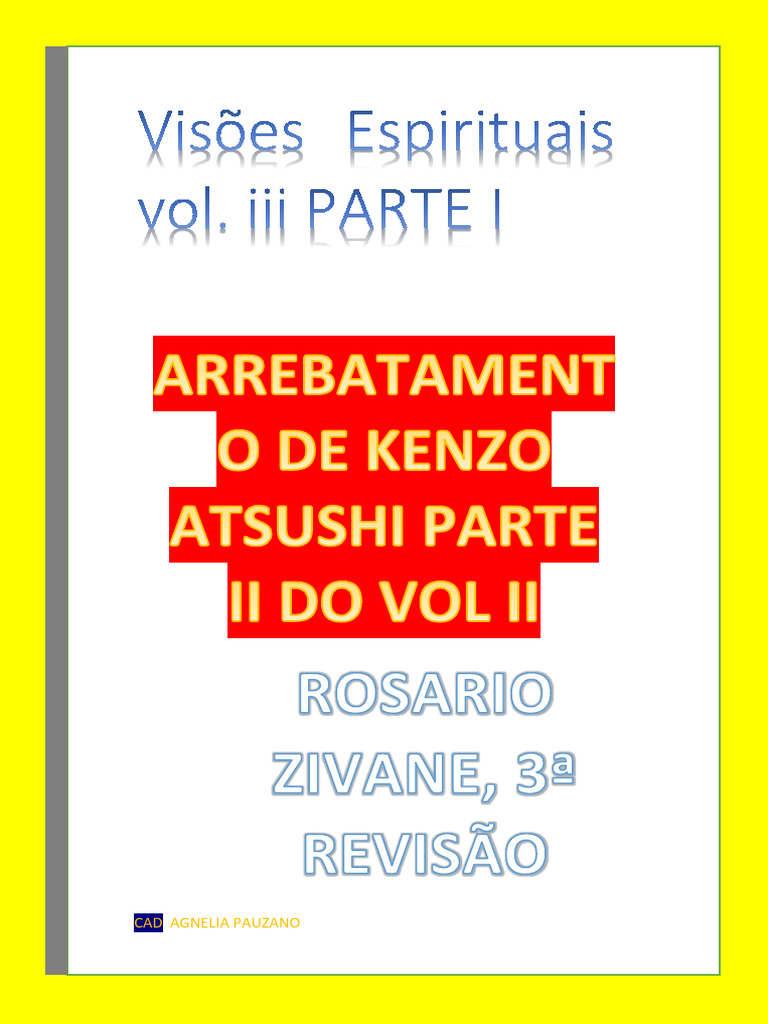 Arrebatamento de Kenzo Atsushi | PDF | Jesus | Pecado