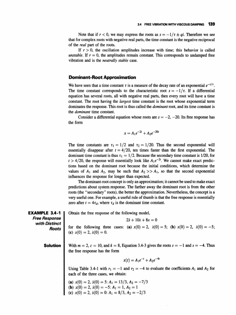 Free Damped Ex4 | PDF