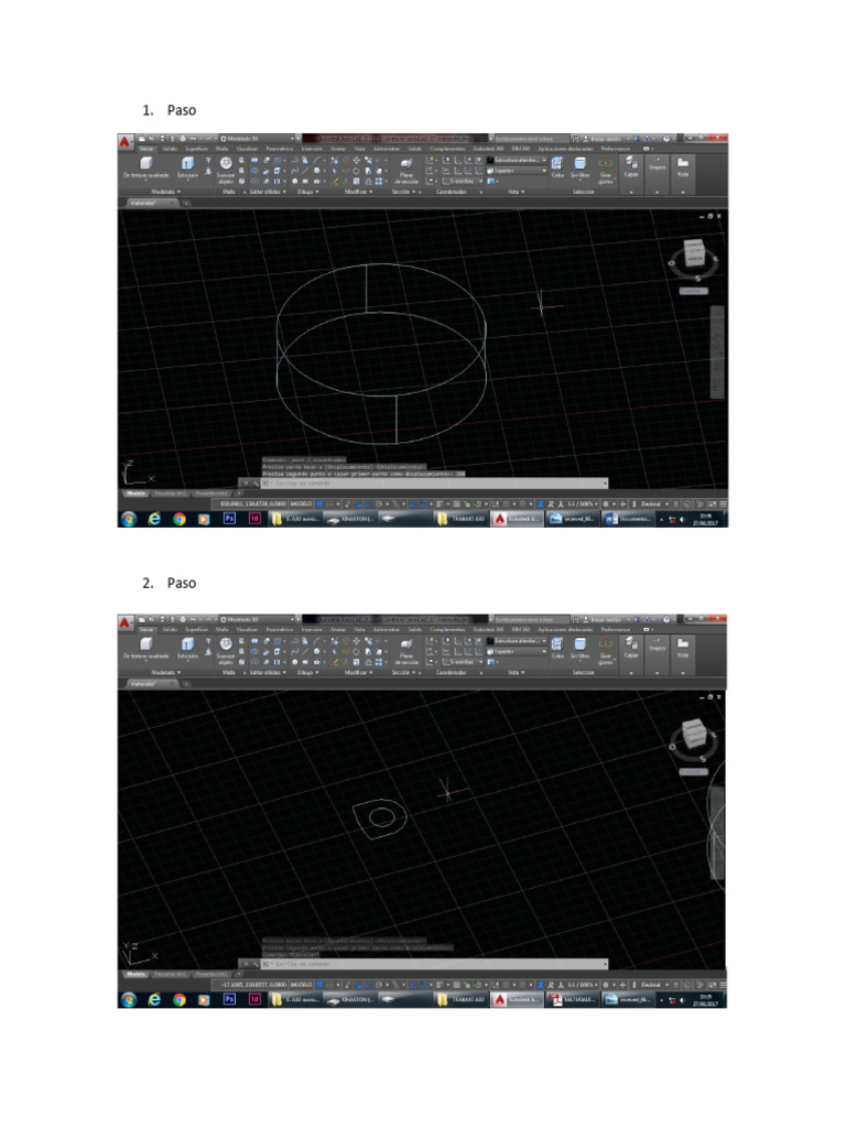 Examen Final Autocad 3D | PDF