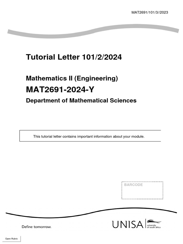 MAT2691-Assignment 1-2024 | PDF | Area | Elementary Geometry