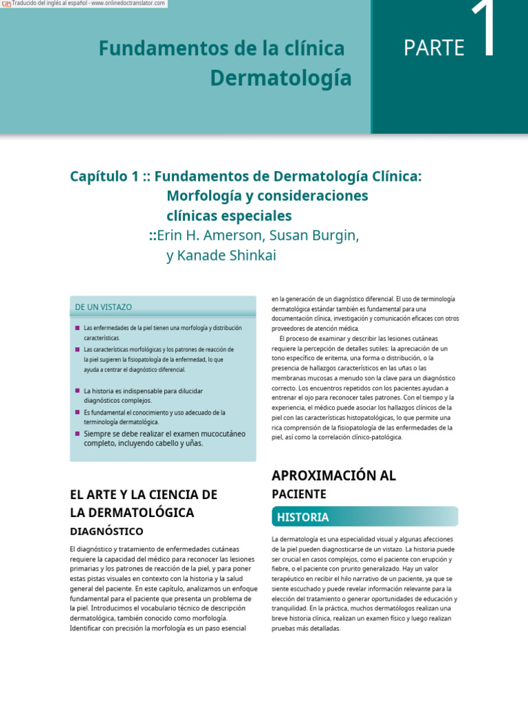 Fundamentos de La Dermatología Clínica | PDF | Dermatología | Diagnostico medico