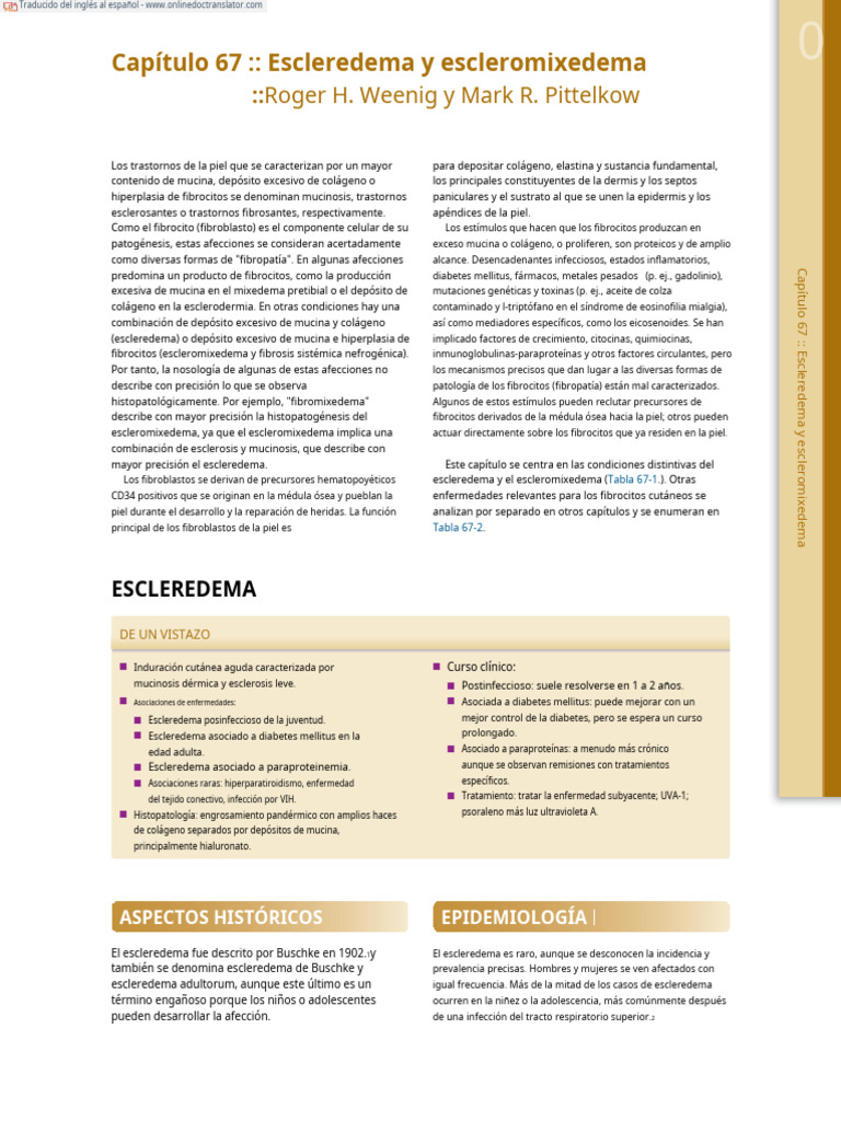 Escleredema y Escleromixedema | PDF | Piel | Diabetes